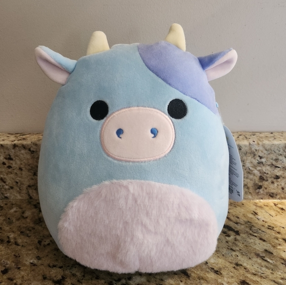 Squishmallows | Toys | Squishmallows Clayton The Blue Cow 8 | Poshmark